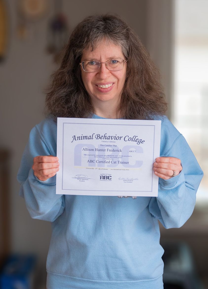 Qualifications – Allison Helps Cats: Certified Cat Behavior Consultant ...